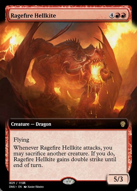Ragefire Hellkite · Dominaria United Dmu 285 · Scryfall Magic The