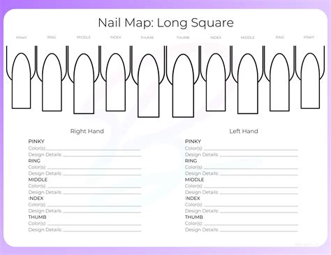Nailing Life Nail Maps 2024 Edition Print Outs Etsy