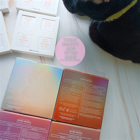 Grwm Cosmetics Quad Goals Ultimate Face Palette Meet All 4 Highlighter Blush Contour And