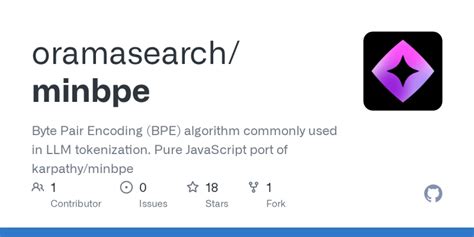 github oramasearch minbpe byte pair encoding bpe algorithm