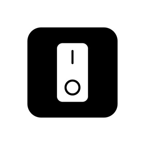 Premium Vector Switch Button Icon Vector Design Template In White Background