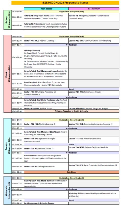 Program Ieee Middle East Conference On Communications And Networking 2024 Ieee Mecom
