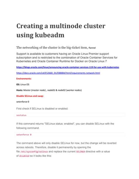 Kubernetes Installation Pdf