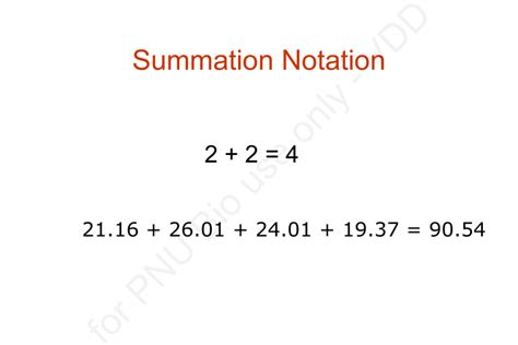 Notación de Sumatoria Conceptos y Ejemplos