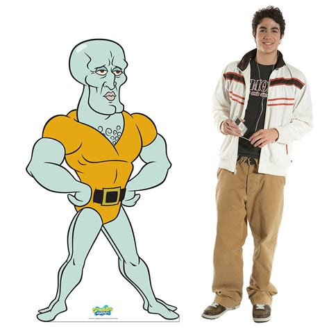 Spongebob Squarepants Handsome Squidward Life Size Standee Paramount Shop