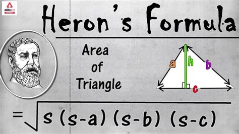 Herons Formula Herons Formula Proof And Inventor