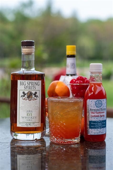 Old Fashioned Cocktail Kit Big Spring Spirits