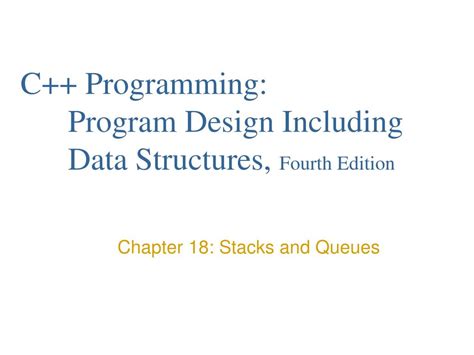 PPT C Programming Program Design Including Data Structures Fourth Edition PowerPoint
