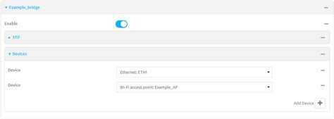 Example Configure Two Lans