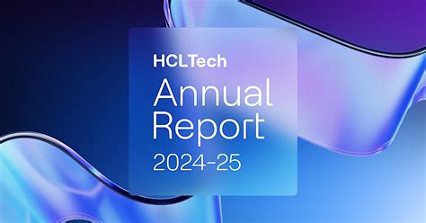 Message From The Ceo And Managing Director Hcltech Annual Report 2025 Hcltech