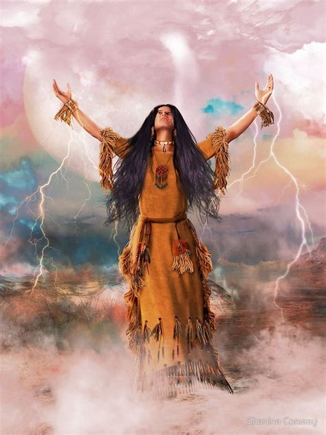 Wakan Tanka Prayer To The Great Spirit By Shanina Conway Redbubble