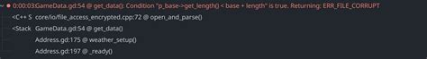 Godot 3 Godot 4 Data Encrypted Is Not The Same When Using Open
