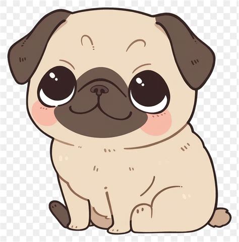Download Premium Png Of Png Pug Animal Canine Mammal About Cute Dog