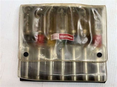2 Craftsman 7 Piece Nut Driver Sets Albrecht Auction Service