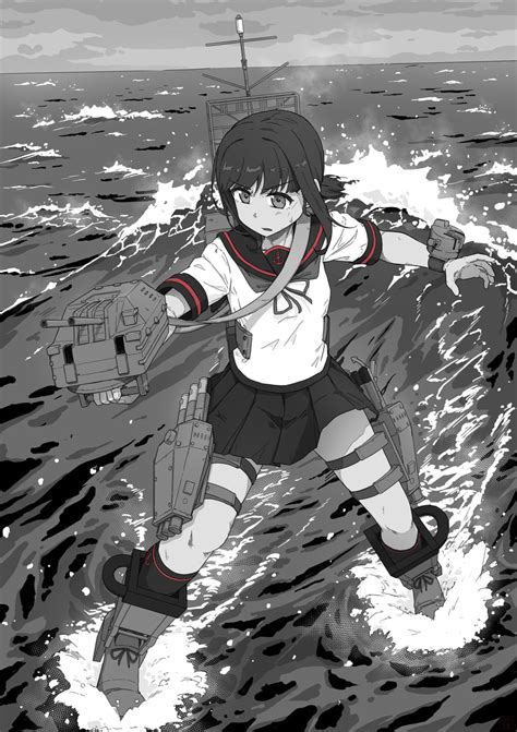 Fubuki And Fubuki Kai Ni Kantai Collection Drawn By Tsuyushigure