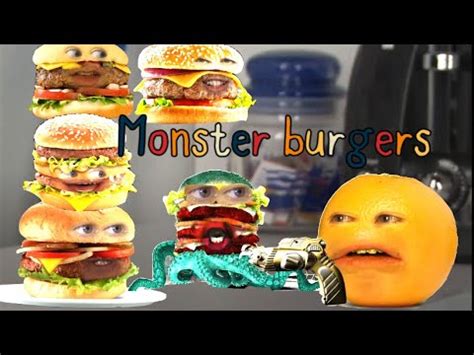 Annoying Orange Monster Burgers Invasion Part 1 Youtube
