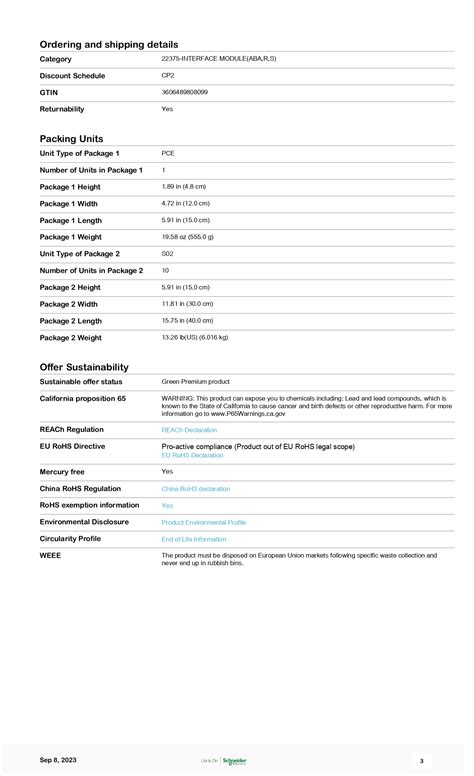 Ssd1a360bdc2 Solid State Relay 60a 48 600 Vac Schneider Egy Volt