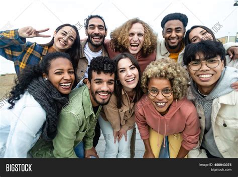 Happy Group Image Photo Free Trial Bigstock