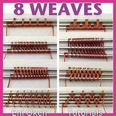 8 Classic Wire Weaves JewelryLessons Com Wire Jewelry Designs Handmade Wire Jewelry Jewelry
