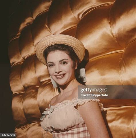 Australian Singer And Actress Patsy Ann Noble Posed Wearing A Pink