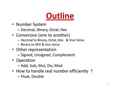 Number System Conversion Bca Pdf