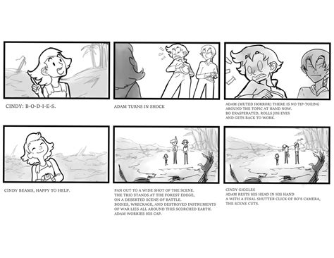 Sirena Mesa Storyboard Bodies