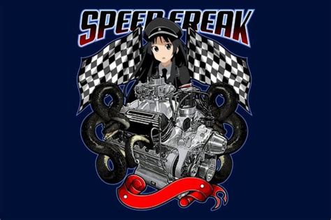 Car Engine Background Anime Girl Vector Graphic By Jellybox Creative Fabrica