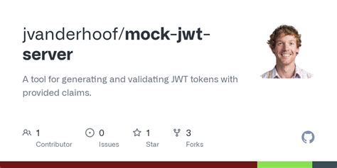 Github Jvanderhoofmock Jwt Server A Tool For Generating And