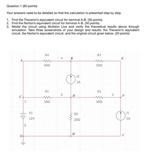Solved Question 1 80 Points Your Answers Need To Be