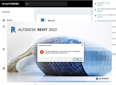 Solved Licensing Manager Not Available In Revit 2022 Installation Autodesk Community