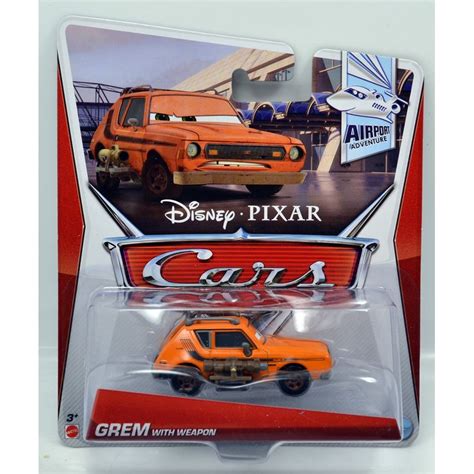 Cars 2 Airport Adventure Grem With Weapon 155 Scale Die Cast Vehicle
