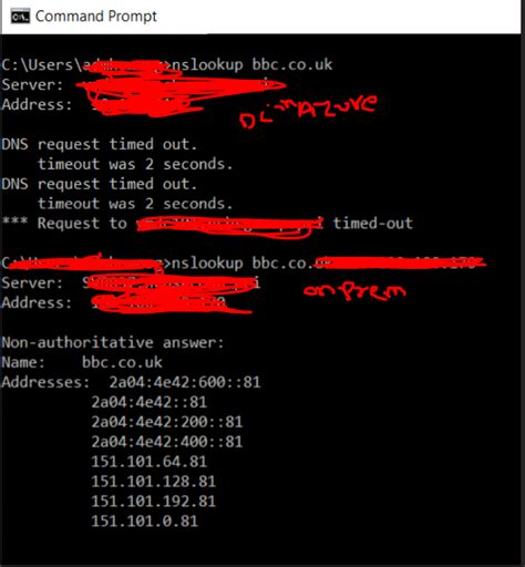 dns not resolving to externally when using the dcs in azure cloud