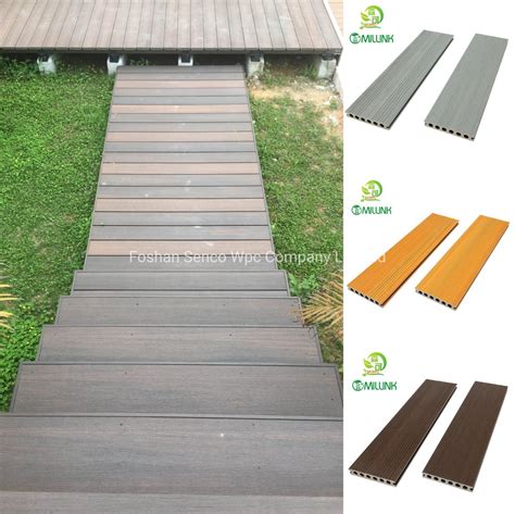 Wpc Outdoor Co Extrusion Floor Foundation System Landscape Bridge