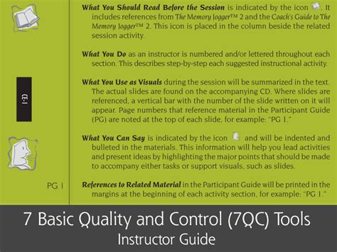 7QC Basic Tools Histogram Instructor Guide GOAL QPC