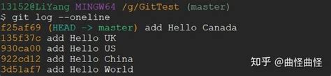 git系列——git历史版本查看 log 和前进后退 reset 知乎
