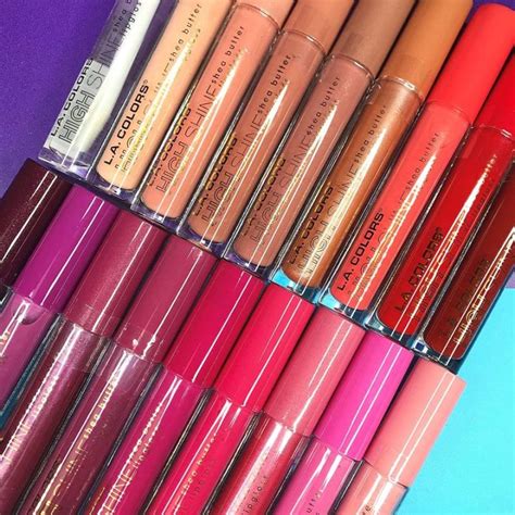 La Colors High Shine Lipgloss Lazada