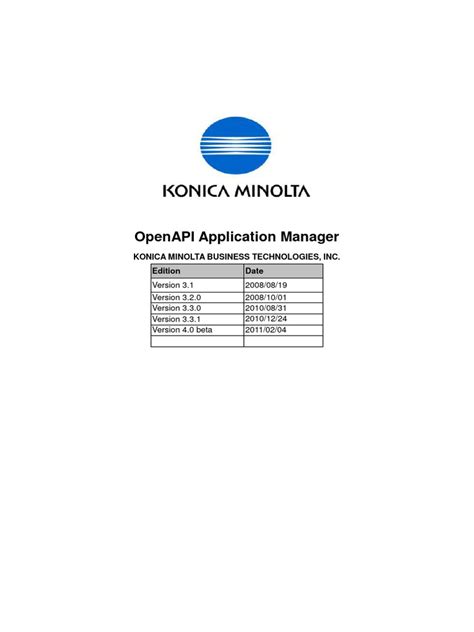 Openapi Application Manager Manual E Pdf Icon Computing Button Computing