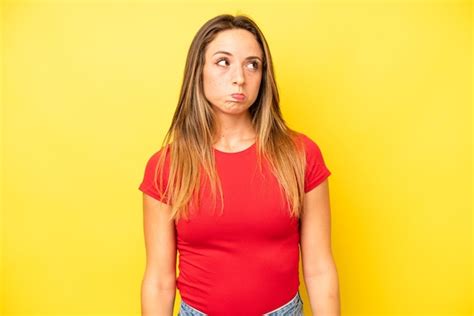 premium photo looking puzzled and confused wondering or trying to