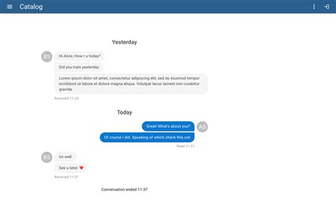 Chat Conversation Components · Issue 4238 · Mudblazormudblazor · Github