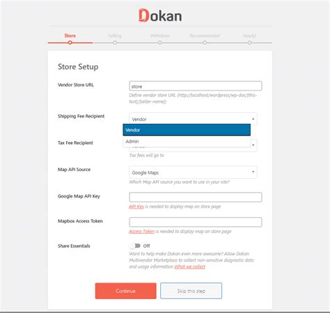 Setup Dokan Multi Vendor Marketplace Documentation