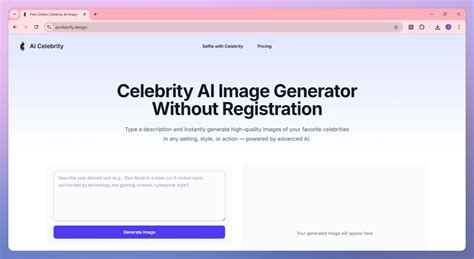 Celebrity Ai Image Generator Features Pricing And Alternatives Ai Tools