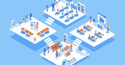 Business Training Isometric Concept Illustrations Ft 3d And Isometry Envato