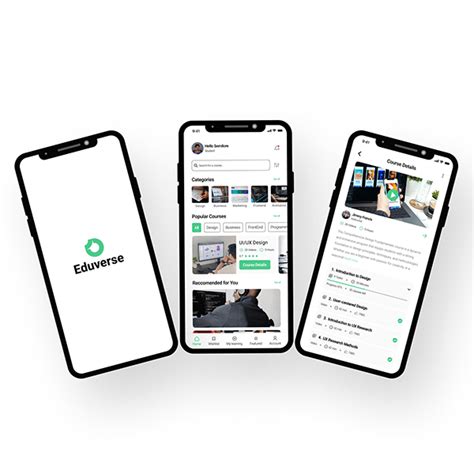 E Learning Mobile Application Eduverse On Behance