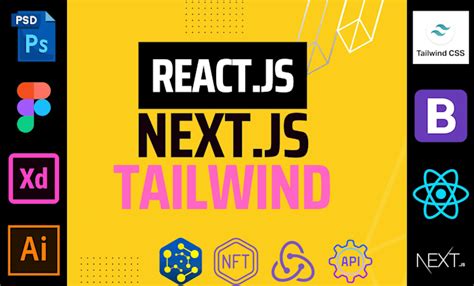 Convert Figma To React Psd To React Js Next Js Tailwind Css By Iazadur Fiverr