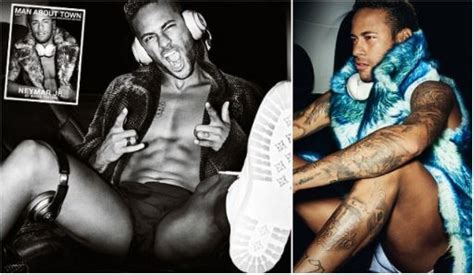Neymar Shows Off His Sexy Body On The Front Cover Of Man About Town Magazine Photos