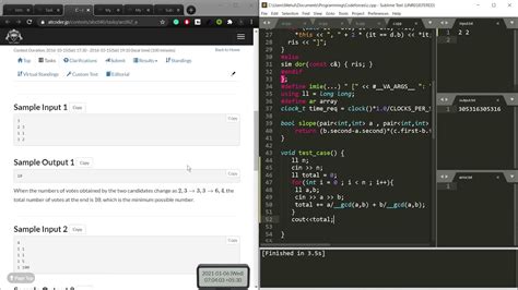 ABC AtCoder Beginner Contest Virtual Participation YouTube