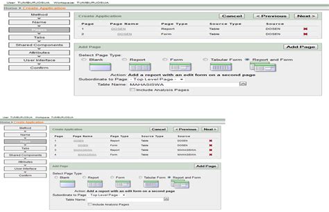 DATABASE LOVER S Aplikasi Sederhana Dalam Oracle Application Express