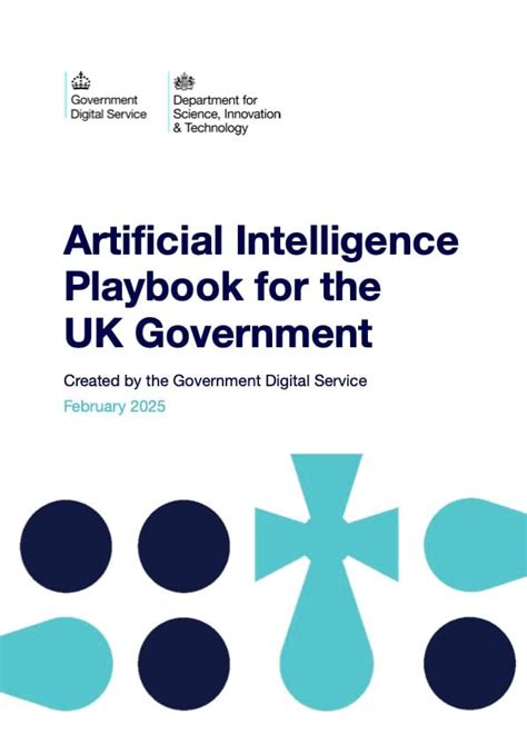 Artificial Intelligence Playbook For The Uk Government