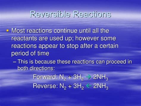 chemical equilibrium unit ppt download