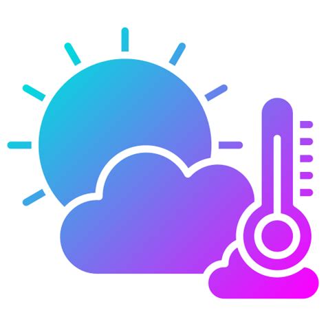 Hot Weather Generic Gradient Fill Icon